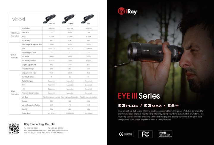 Thermal Imaging Monocular EYE III Series Manufacturer